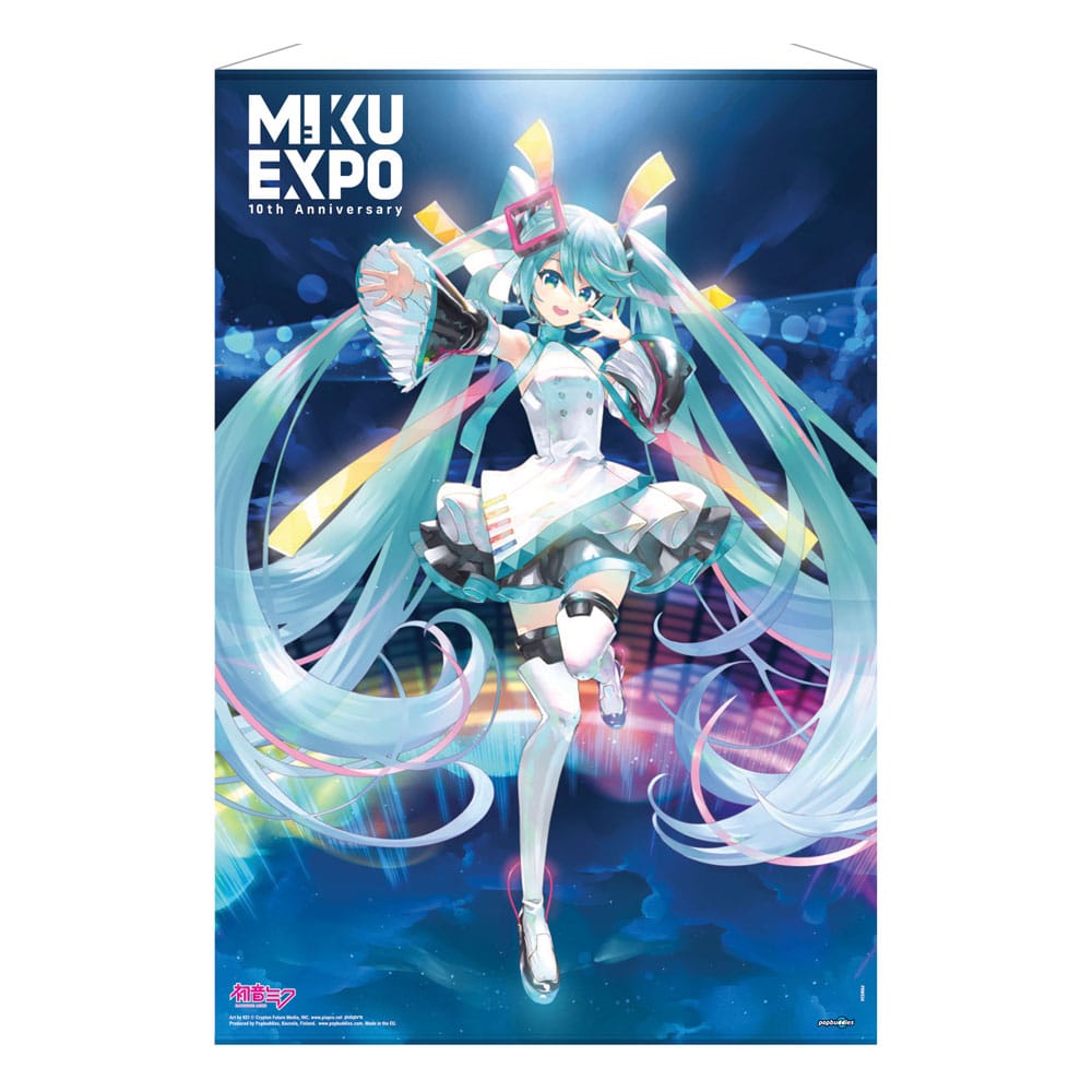 Hatsune Miku wall scroll Miku Expo 10th Anniversary – fictionary world