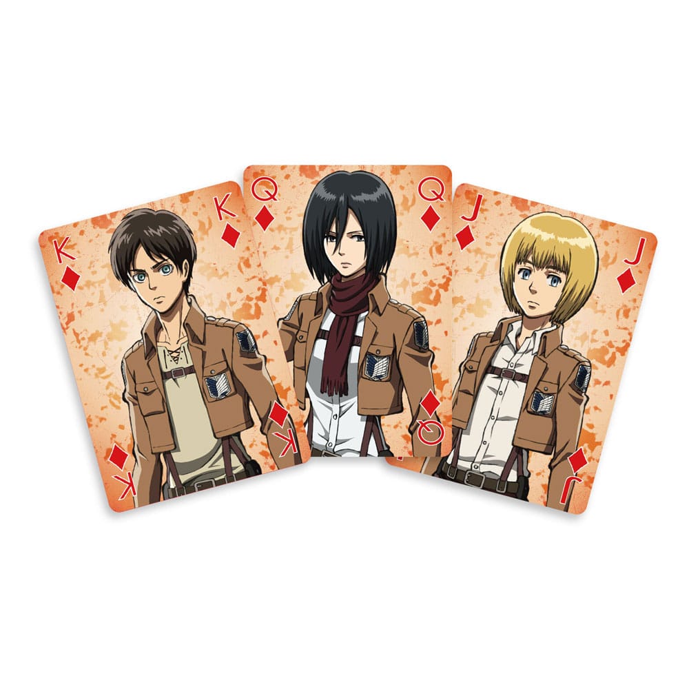 Attack on Titan playing cards (Sakami) – fictionary world